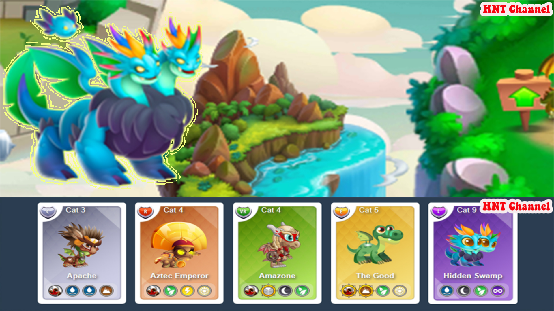 Dragon City Even Mới Hidden Dragons Fog Island – HNT Channel